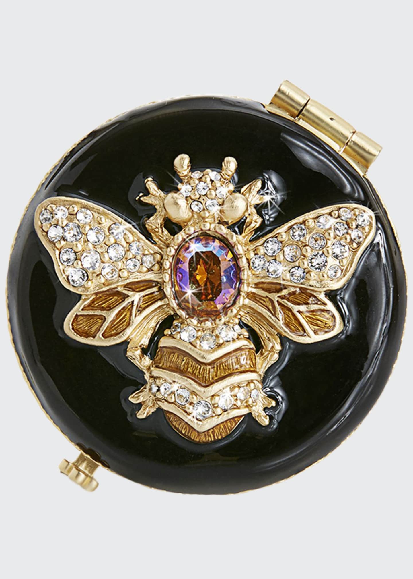 Jay Strongwater Buzz Bee Compact - Bergdorf Goodman