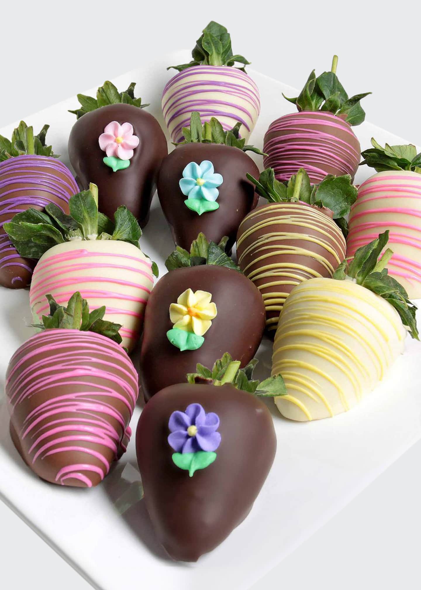 Chocolate Covered Company Spring Belgian Chocolate Covered Strawberries ...