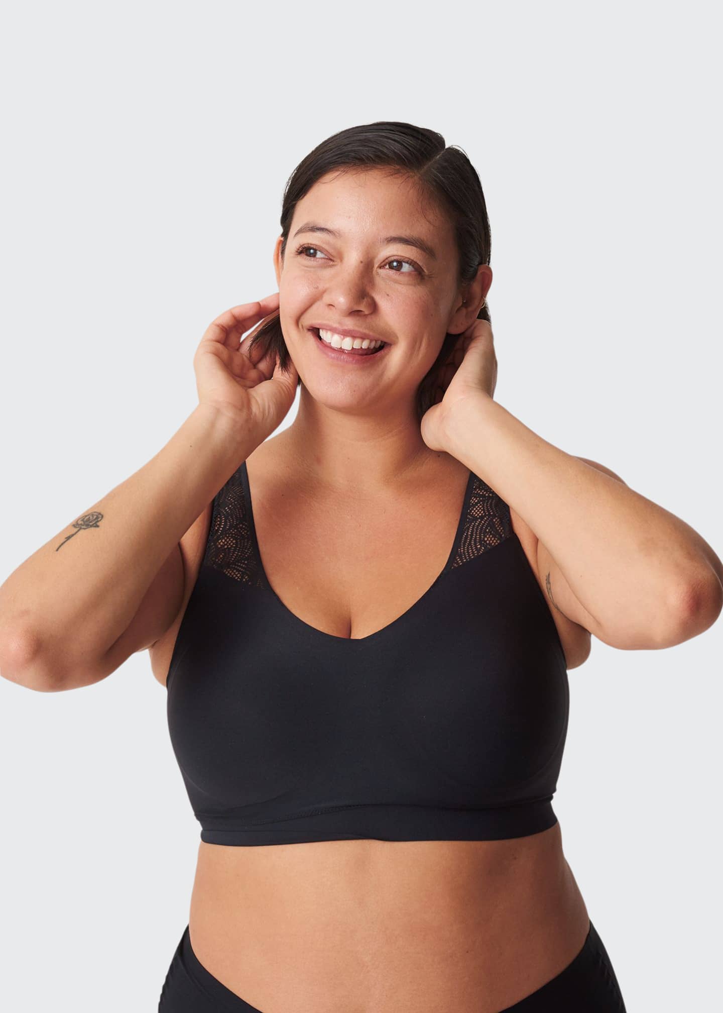 Chantelle Soft Stretch Padded Lace-Back Bralette - Bergdorf Goodman