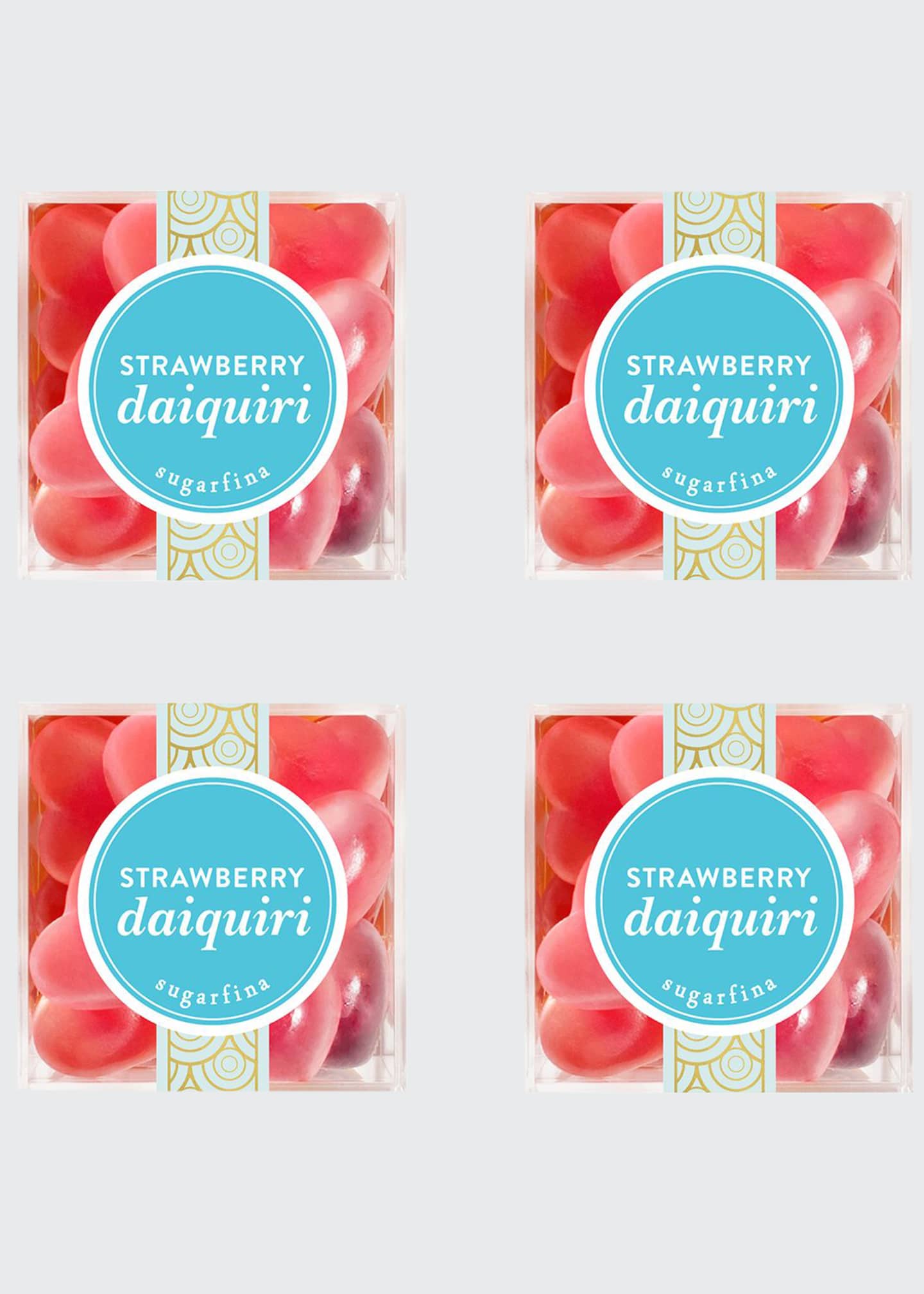 Sugarfina Strawberry Hearts – Small Cube 4pc Kit - Bergdorf Goodman
