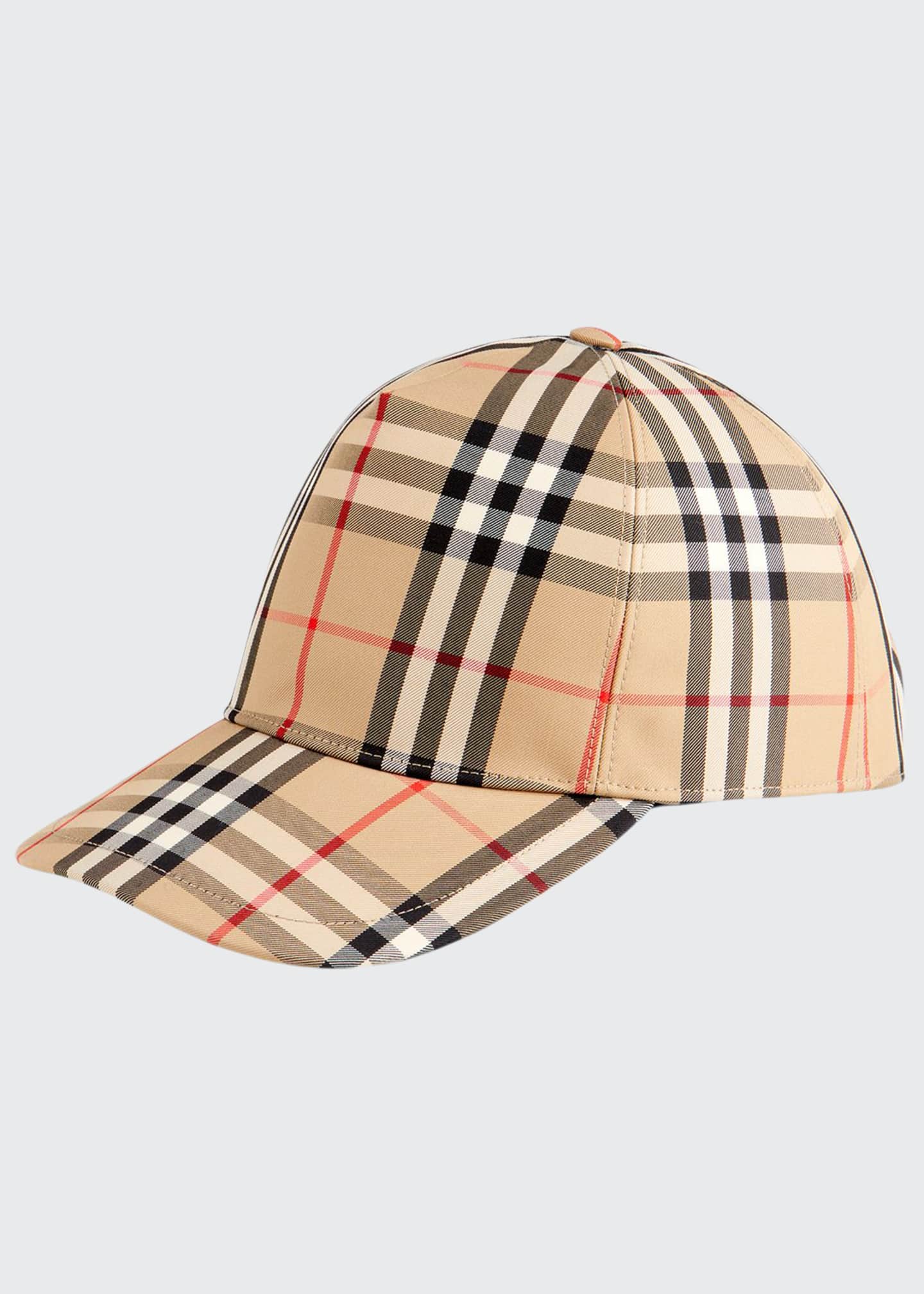 Burberry Men's Archive Check Trucker Hat - Bergdorf Goodman