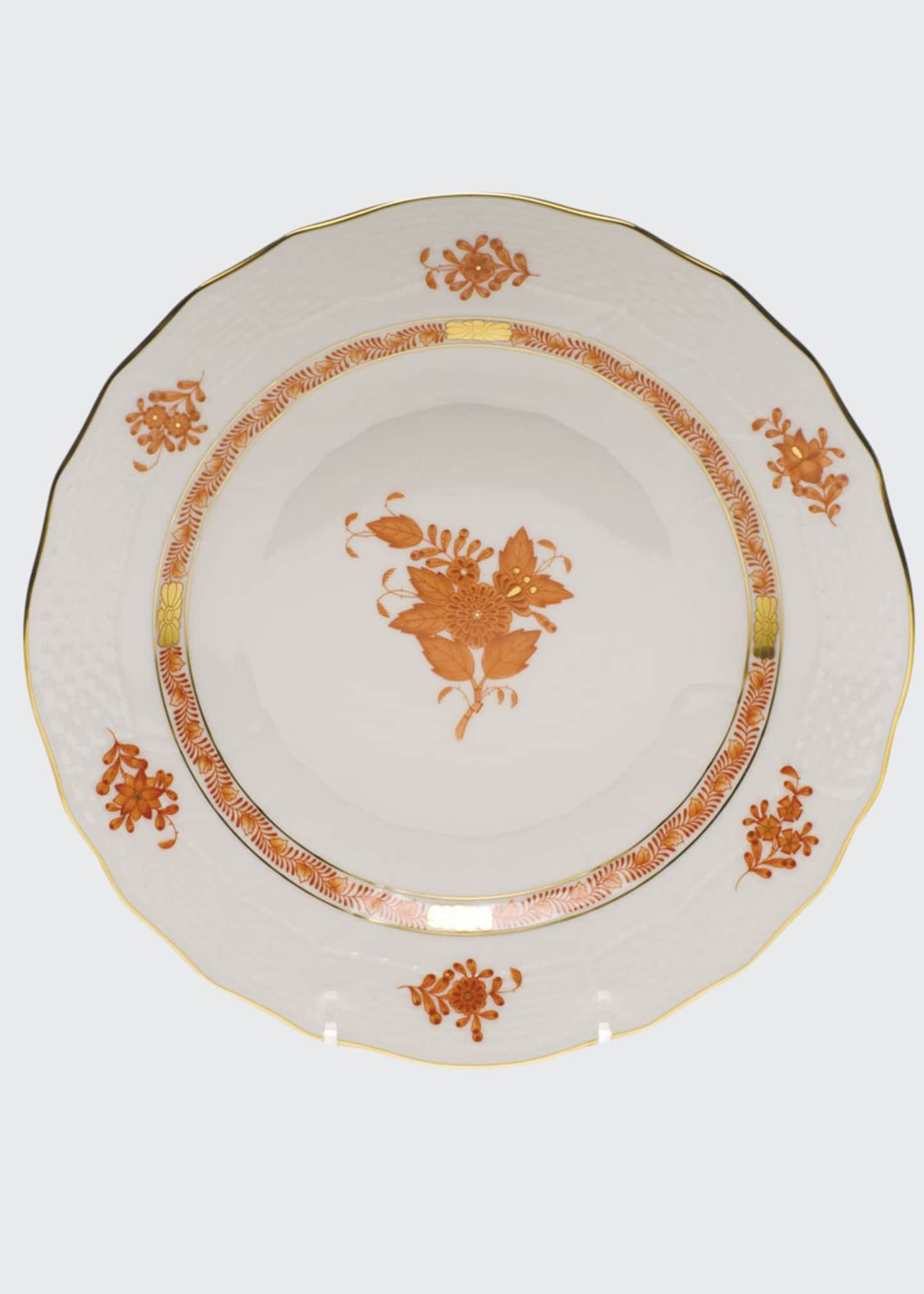 Herend Chinese Bouquet Rust Dessert Plate - Bergdorf Goodman