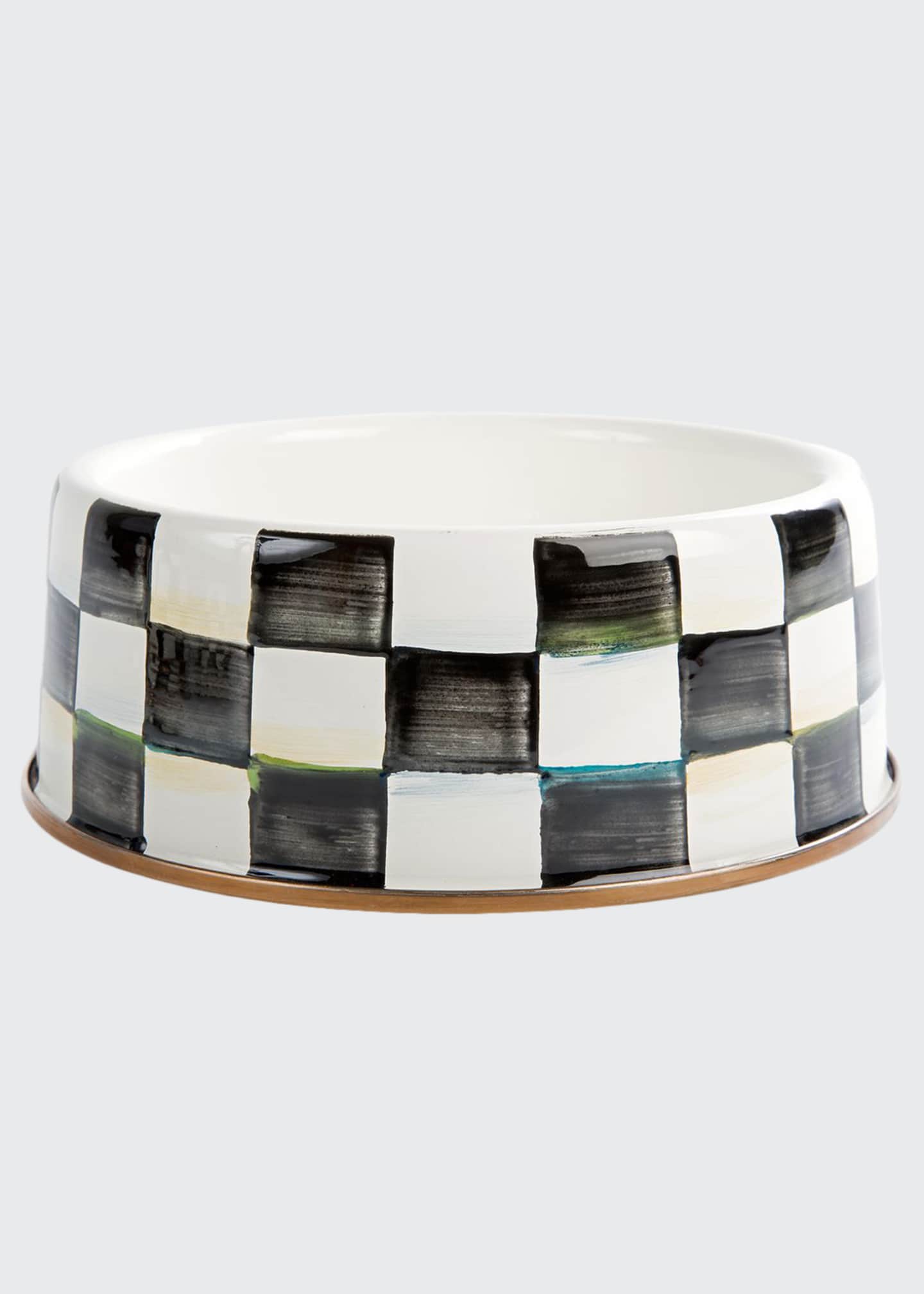 Mackenzie Childs Dog Bowl