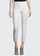 Rag & Bone Verity Two-Tone Cashmere Pullover Sweater & Simone Cropped ...