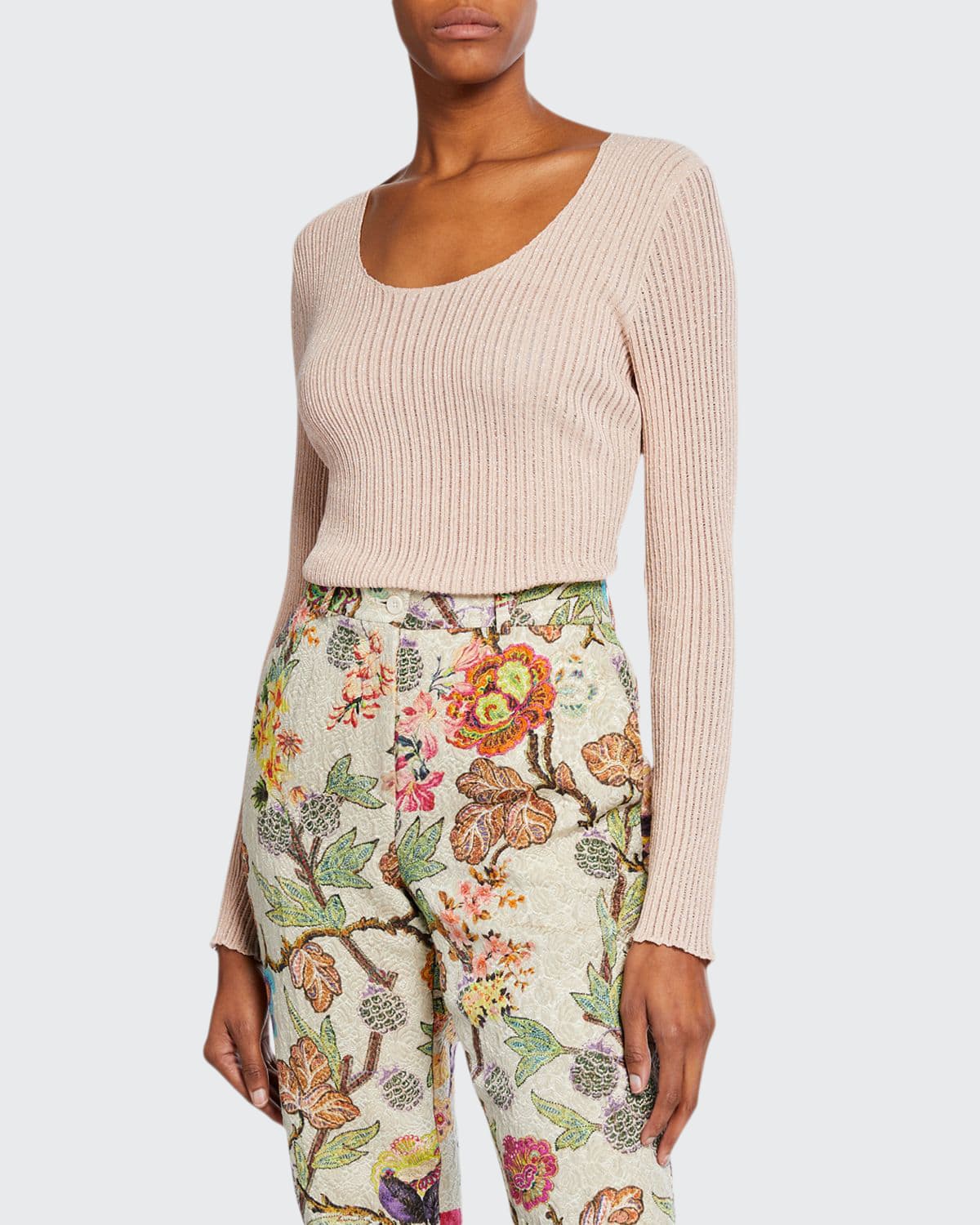 Etro ALLOVER FLORAL PRINT JACKET