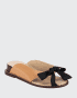 Loewe Demi-Wedge Bow Slide Sandals