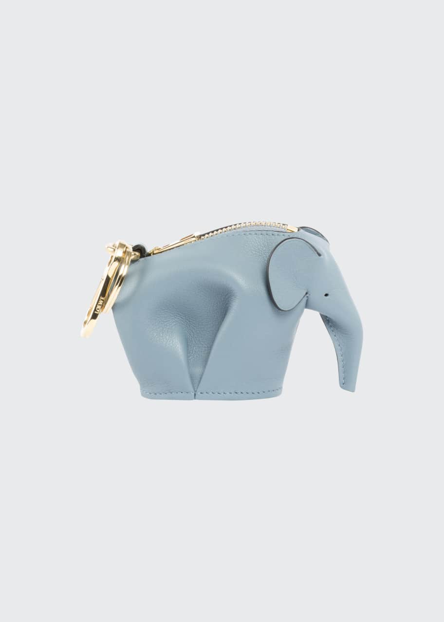 Loewe Elephant Charm Keychain - Bergdorf Goodman