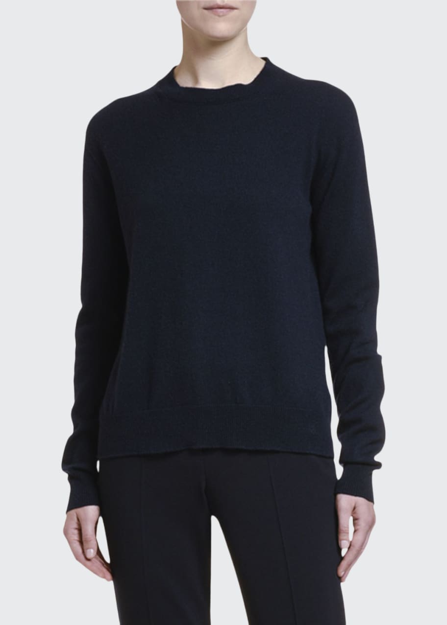 Giorgio Armani Alashan Cashmere Sweater, Blue - Bergdorf Goodman