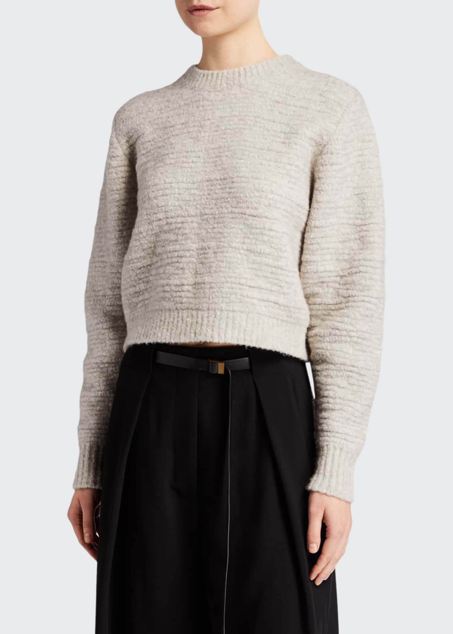 The Row Nuru Fuzzy Cashmere Sweater - Bergdorf Goodman