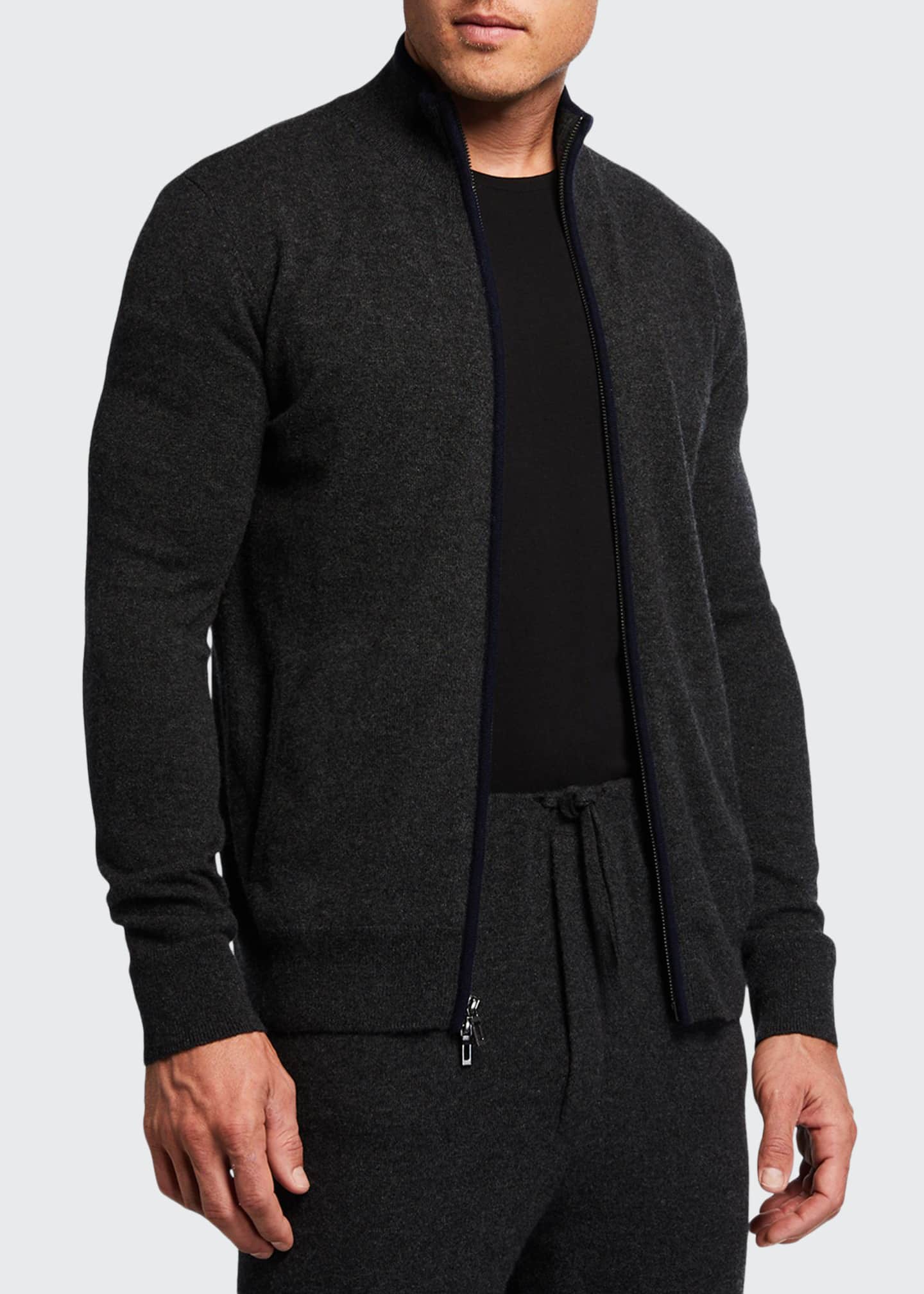 TSE for Neiman Marcus Men's Recycled Cashmere Full-Zip Sweater ...