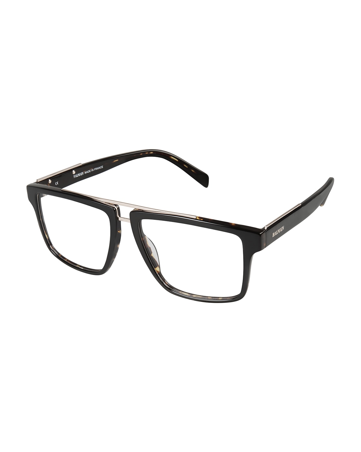 Balmain Tortoiseshell Plastic Optical Frames