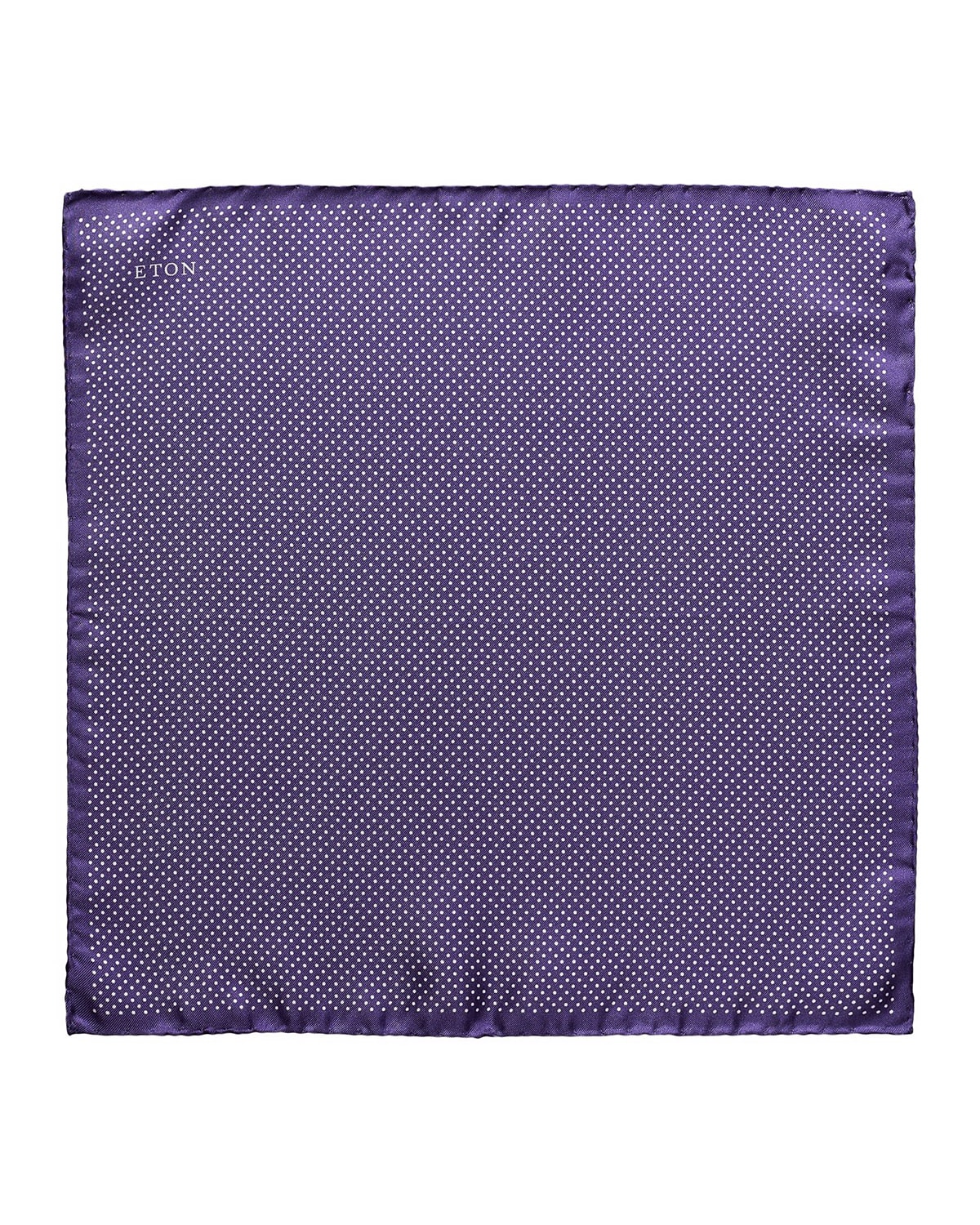 Eton Men's Polka Dot Pocket Square