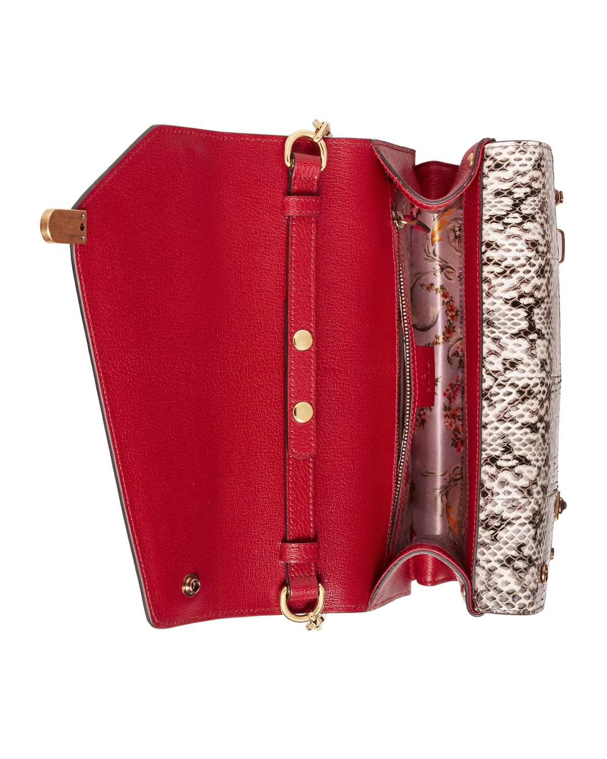 Gucci Linea Small Insect Display Bamboo Top-Handle Bag