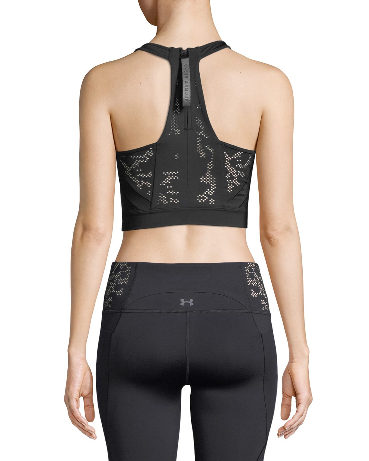 Under Armour Signature Lace Performance Crop Top