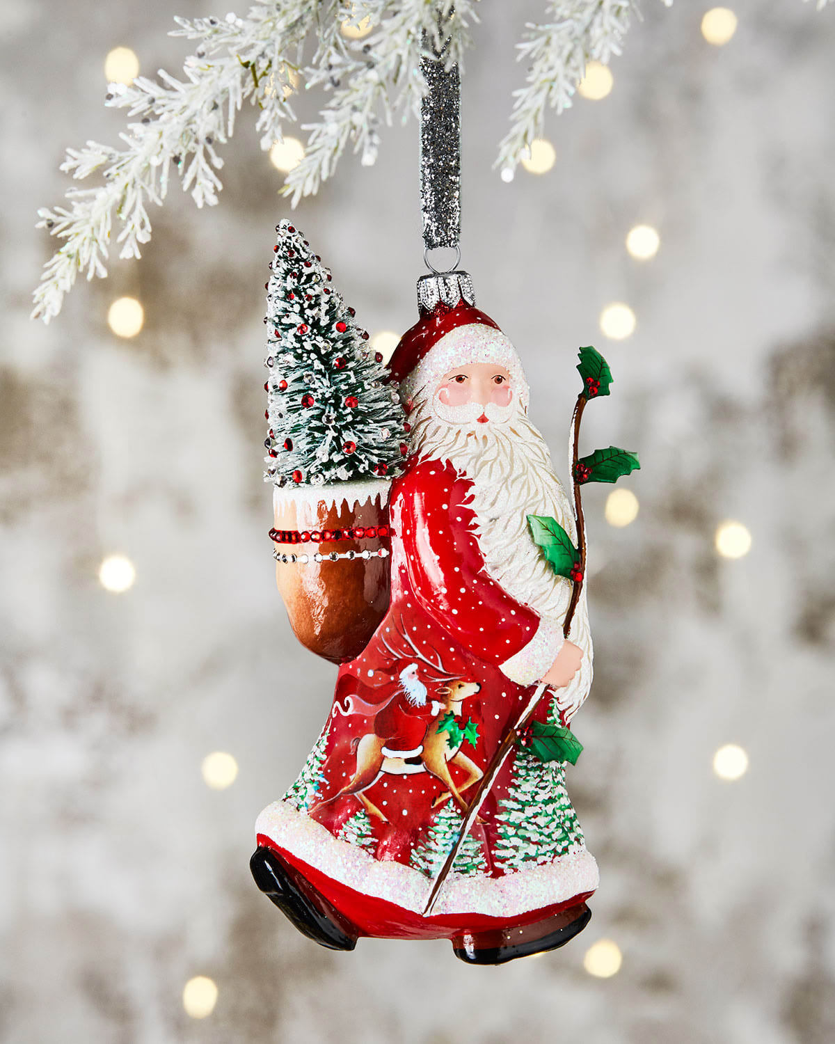 Patricia Breen Acadia Claus Ornament