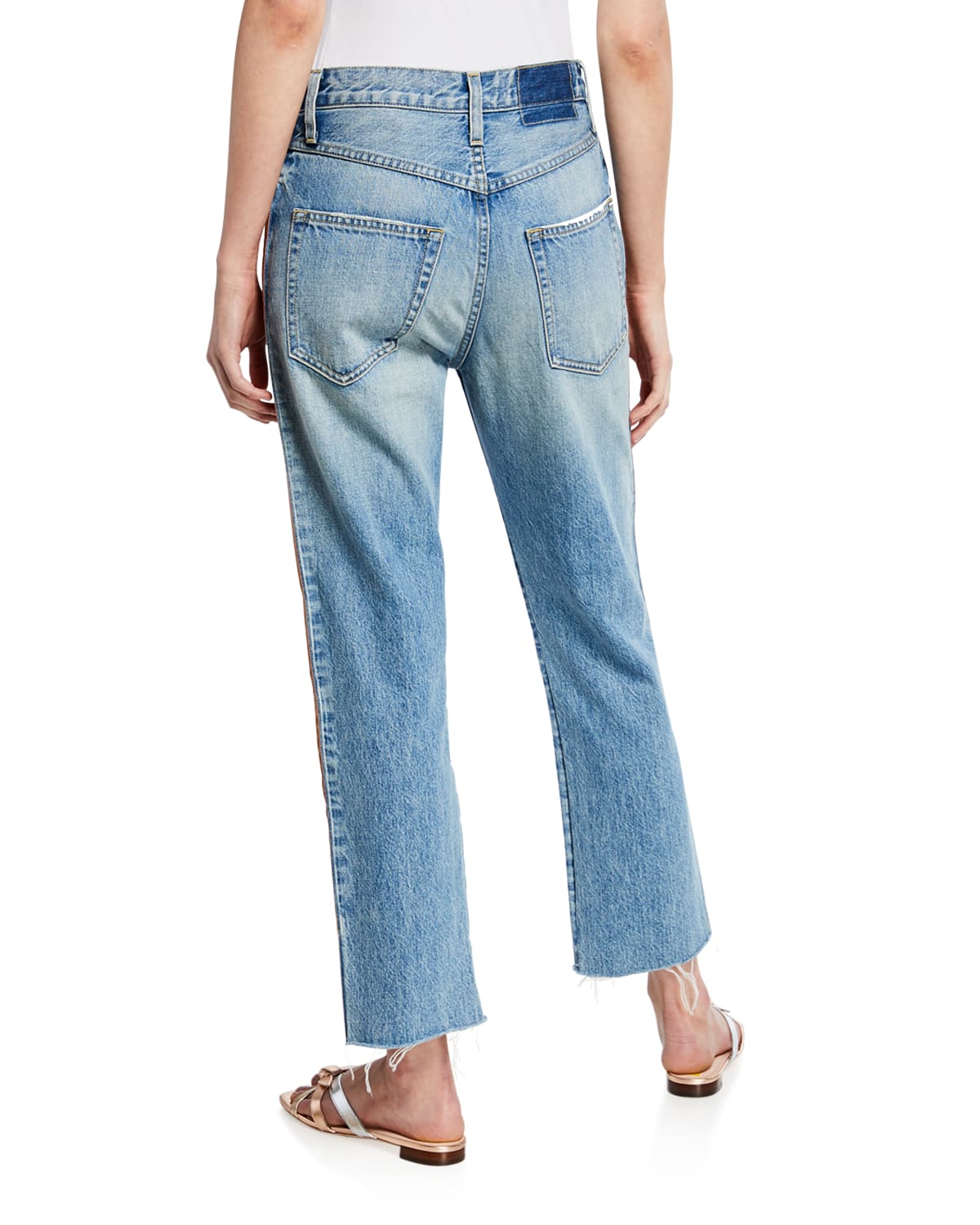 AMO Denim Ribbon Loverboy Jeans