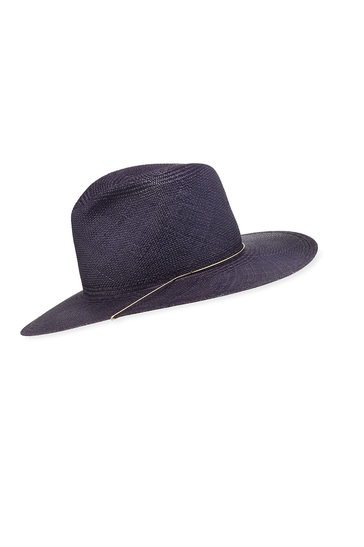 Janessa Leone Ines Straw Fedora Hat