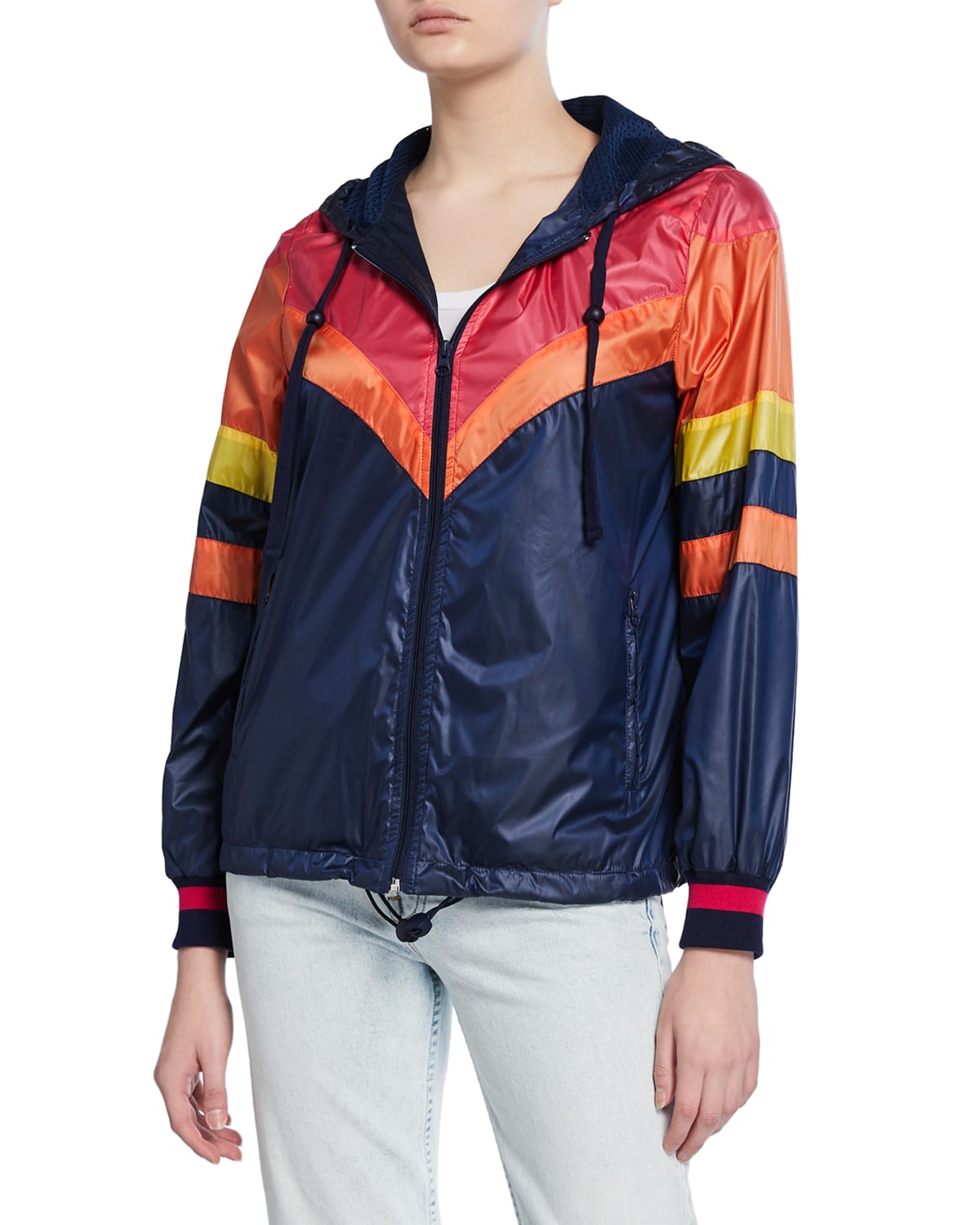 MOTHER The Triple Stripe Sport Breaker Jacket