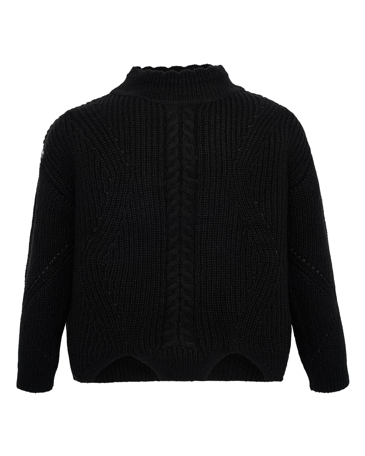 Mayoral Girl's Mock Neck Tricot Sweater, Size 8-16