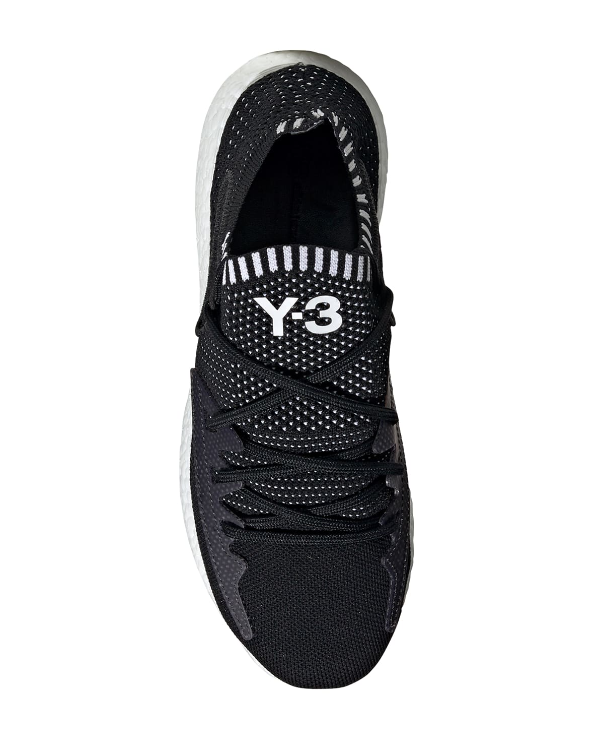 Y-3 Men's Raito Racer Knit Running Shoes, Black