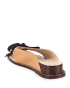 Loewe Demi-Wedge Bow Slide Sandals
