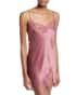 Vivis Karin Lace-Trim Silk Chemise