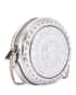 Balmain Disco Metallic Circle Crossbody Bag