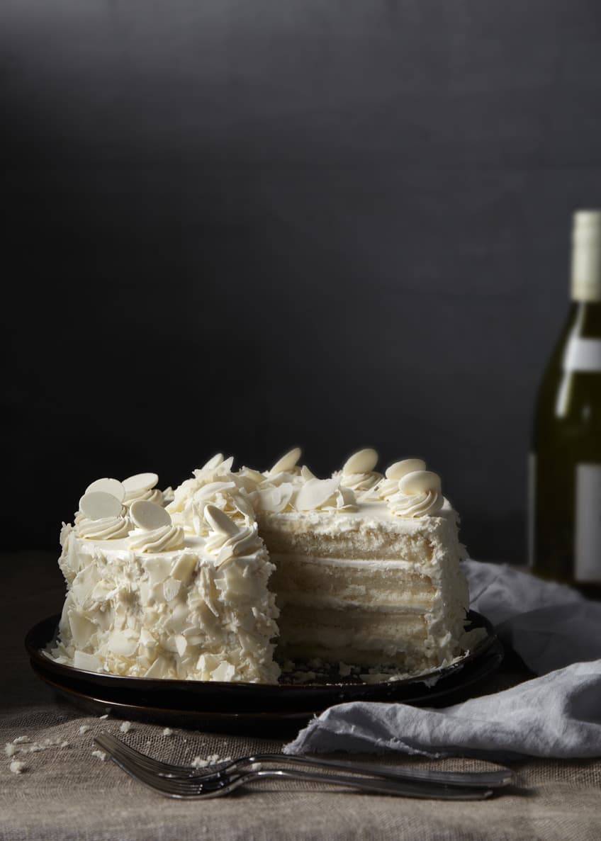 Frosted Art Bakery White Chocolate Torte - Bergdorf Goodman