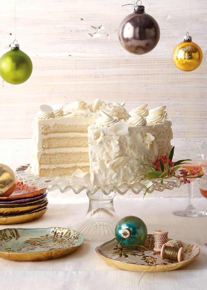 Frosted Art Bakery White Chocolate Torte - Bergdorf Goodman