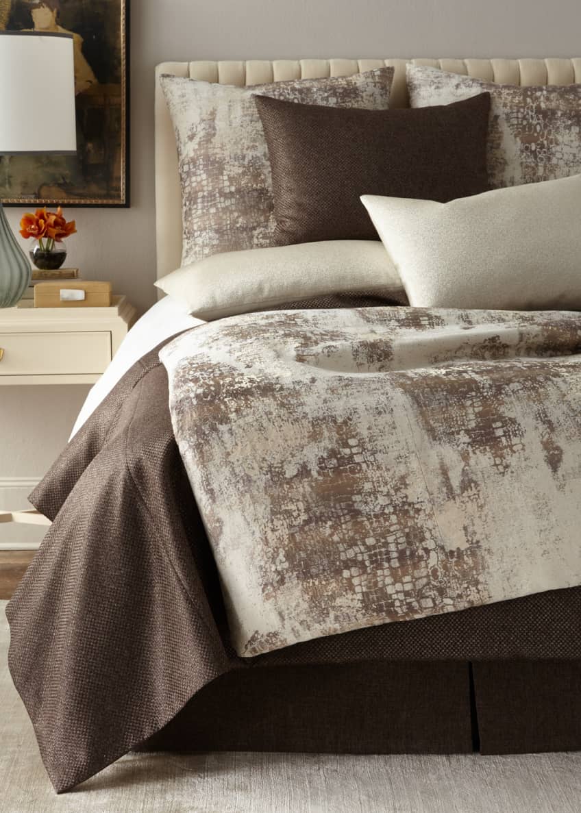Fino Lino Linen & Lace Amazonia Queen Duvet Cover and Matching Items ...