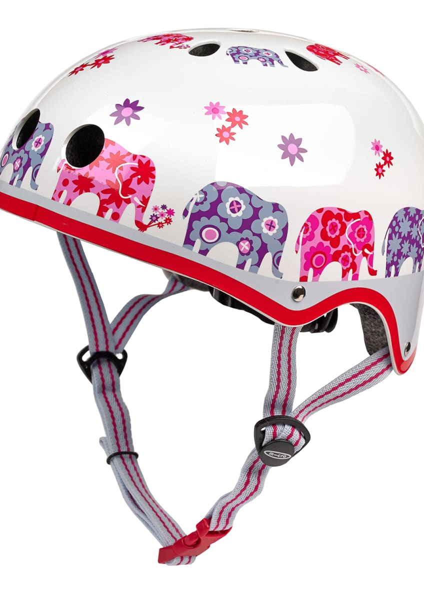 Micro Kickboard Girls' Elephant-Print Helmet and Matching Items ...