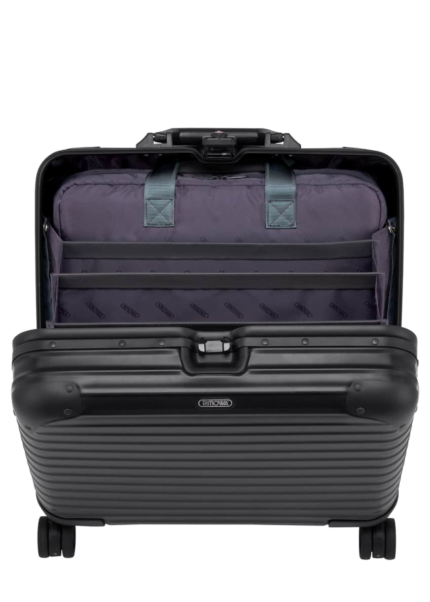 Rimowa Topas Stealth Luggage, Locks & Handles on Left Side & Matching ...
