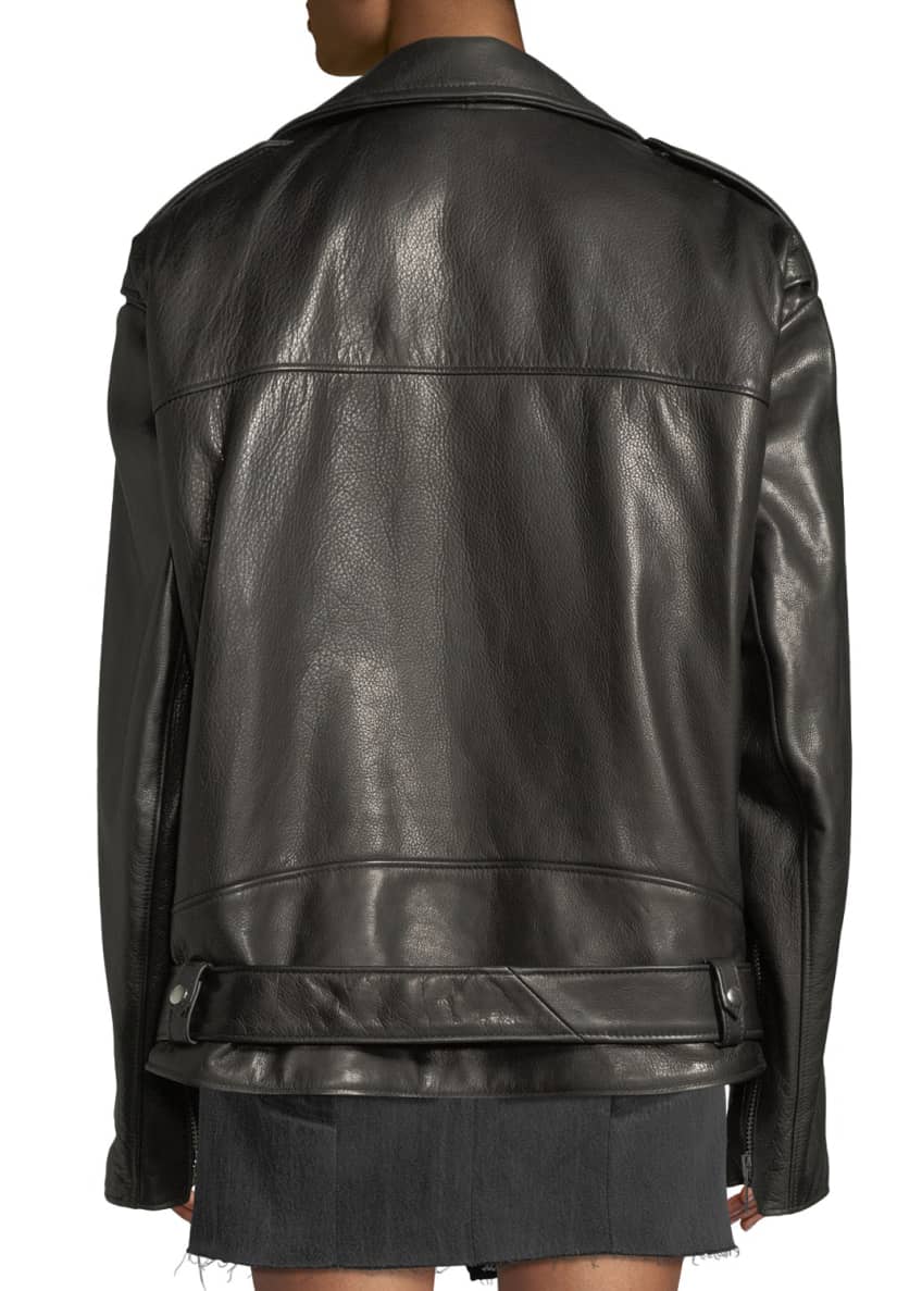 Vetements Emo Leather Moto Jacket and Matching Items & Matching Items ...