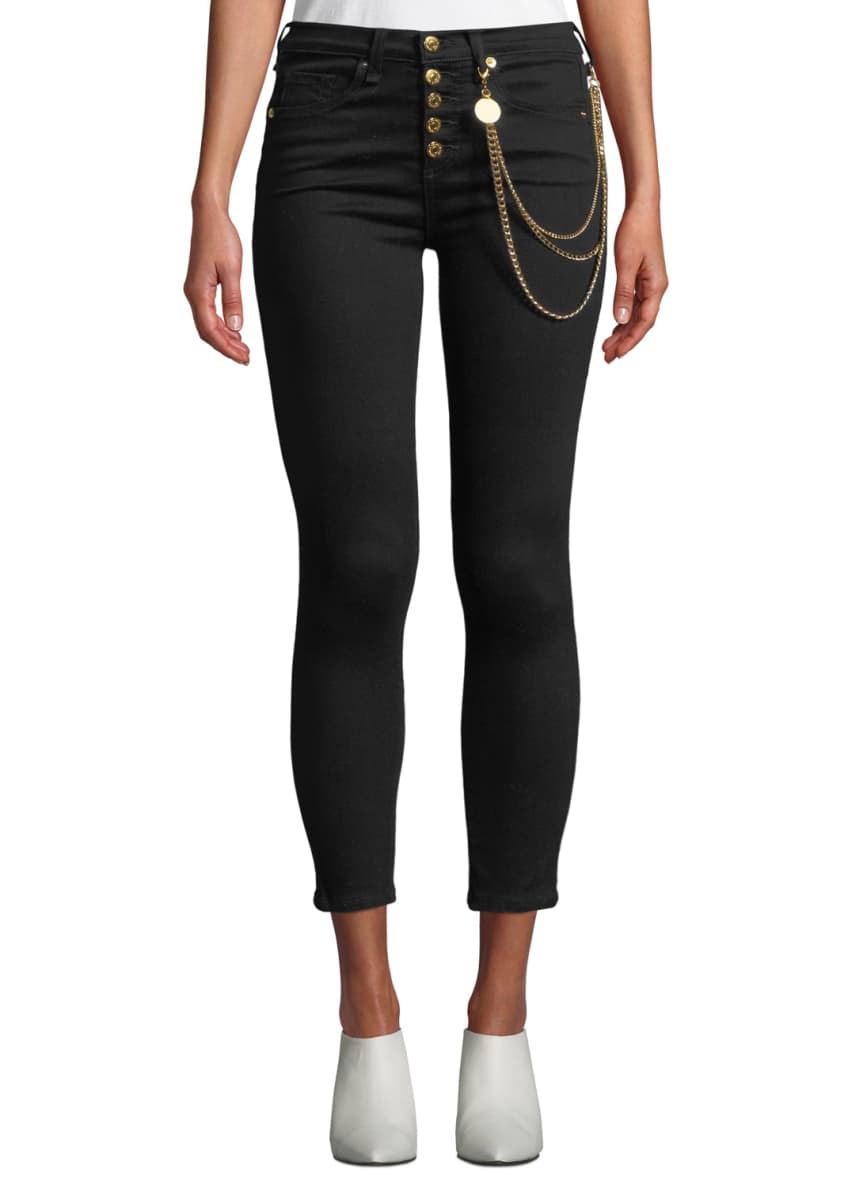 Veronica Beard Falk Striped Scoop-Neck Long-Sleeve Tee and Matching ...