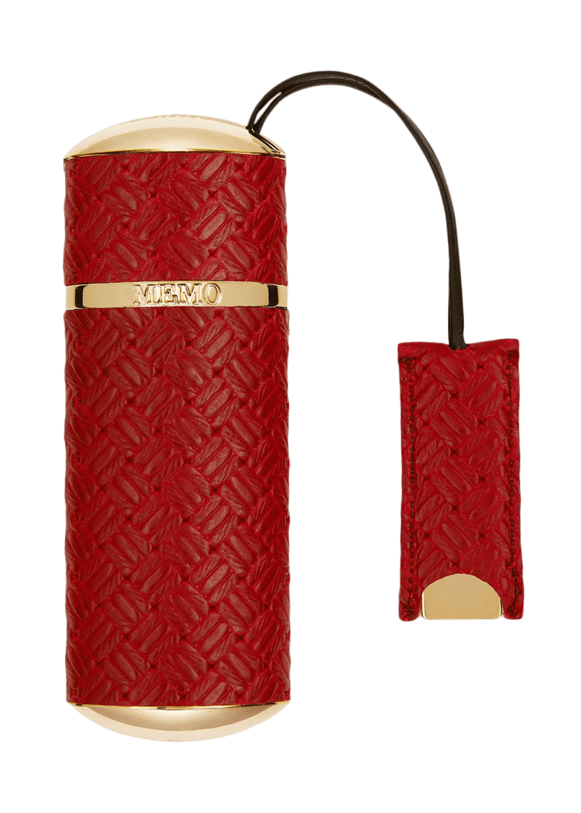 Memo Paris Red Knitted Refillable Travel Spray - Bergdorf Goodman