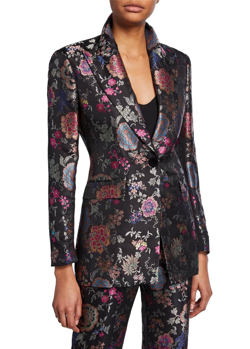 Etro Floral Brocade Fitted Blazer and Matching Items & Matching Items - Bergdorf Goodman