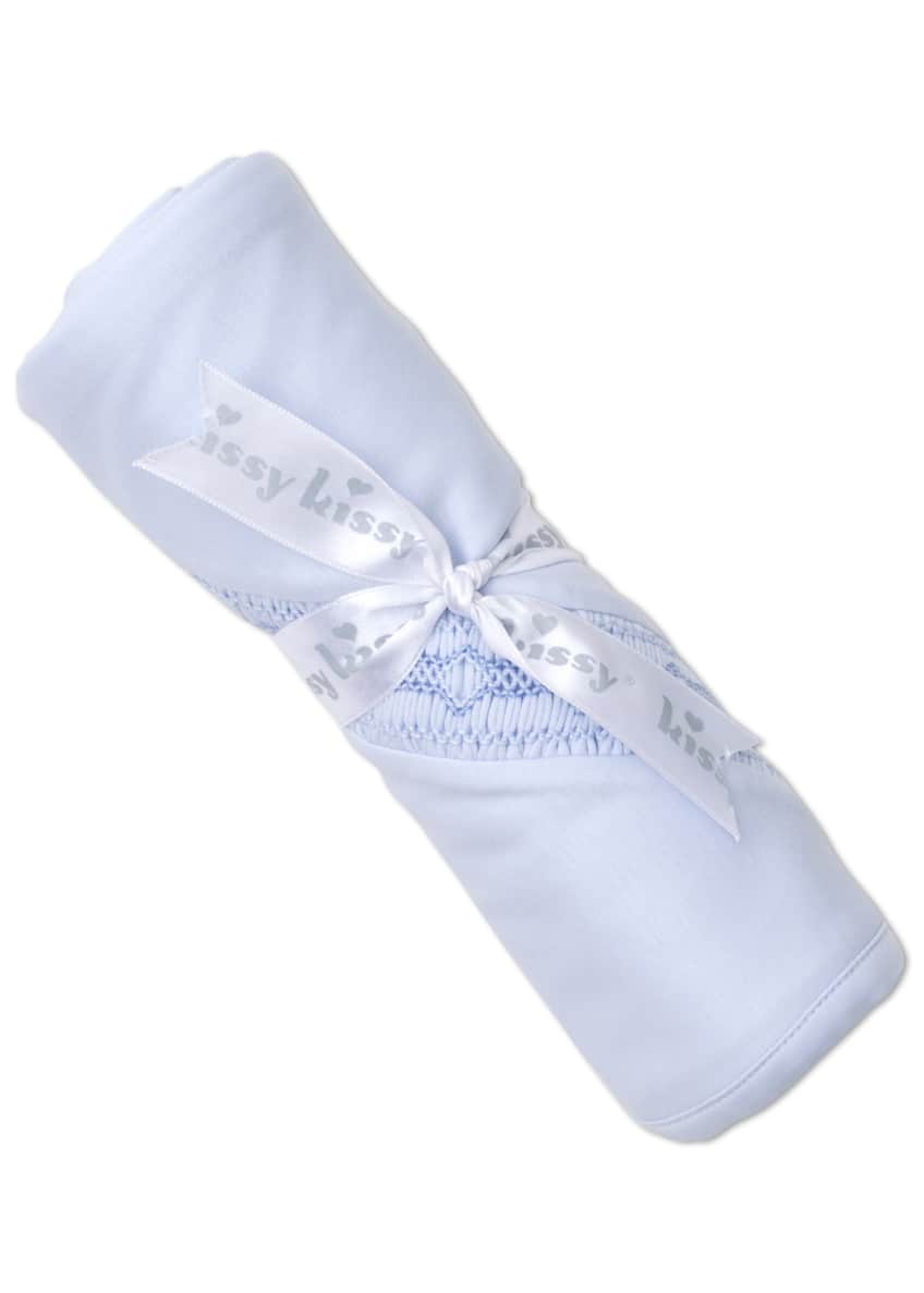 Kissy Kissy Fall Medley Pima Smocked Footie Playsuit, Size Newborn-6 ...