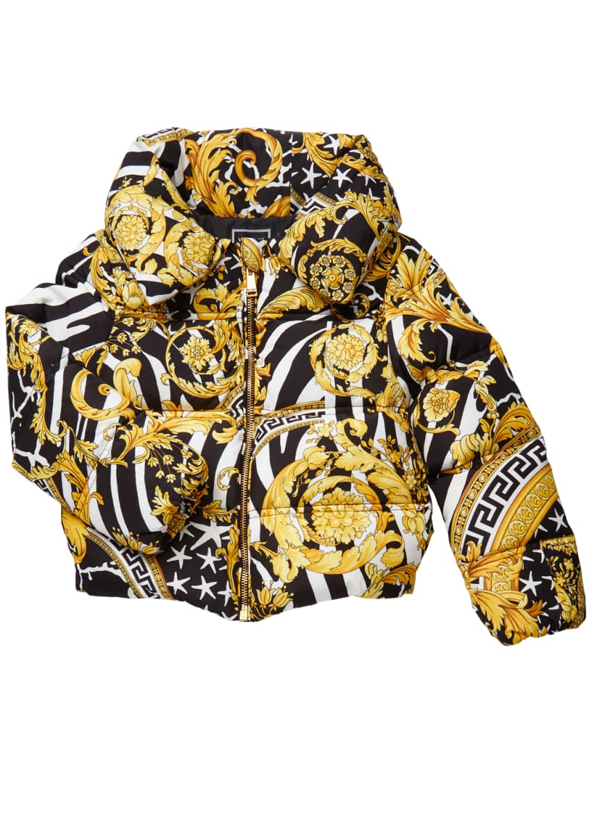 Versace GIRLS PUFFER COAT & Matching Items - Bergdorf Goodman