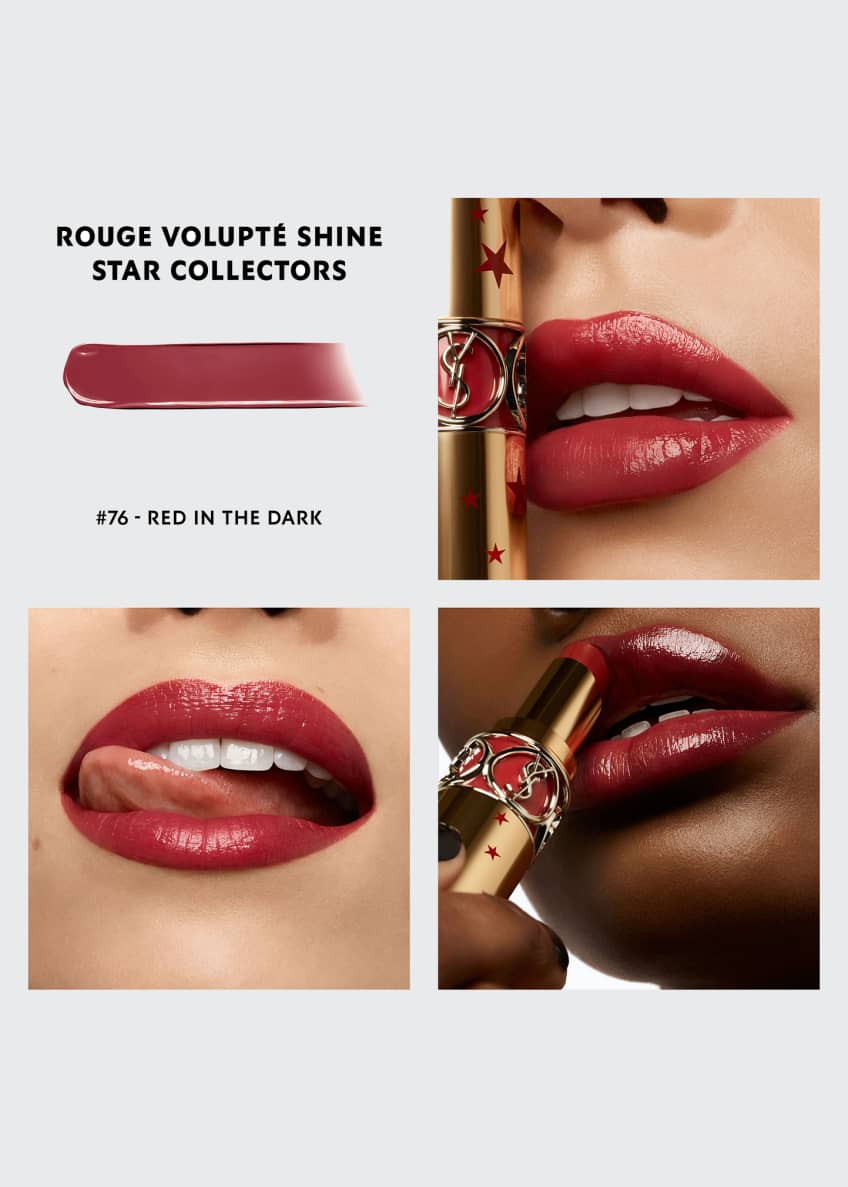 Yves Saint Laurent Beaute Rouge Volupte Shine Lipstick - Limited ...