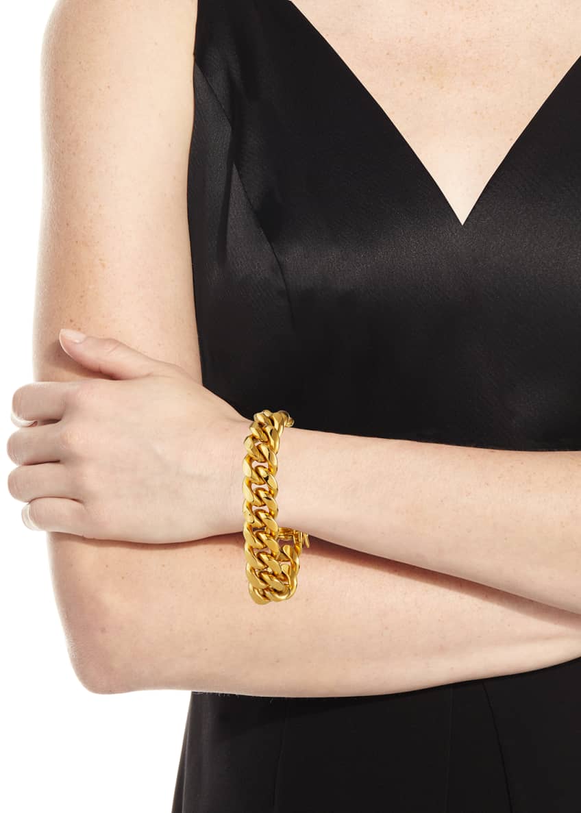 FALLON Ruth Curb Chain Bracelet, 16mm - Bergdorf Goodman