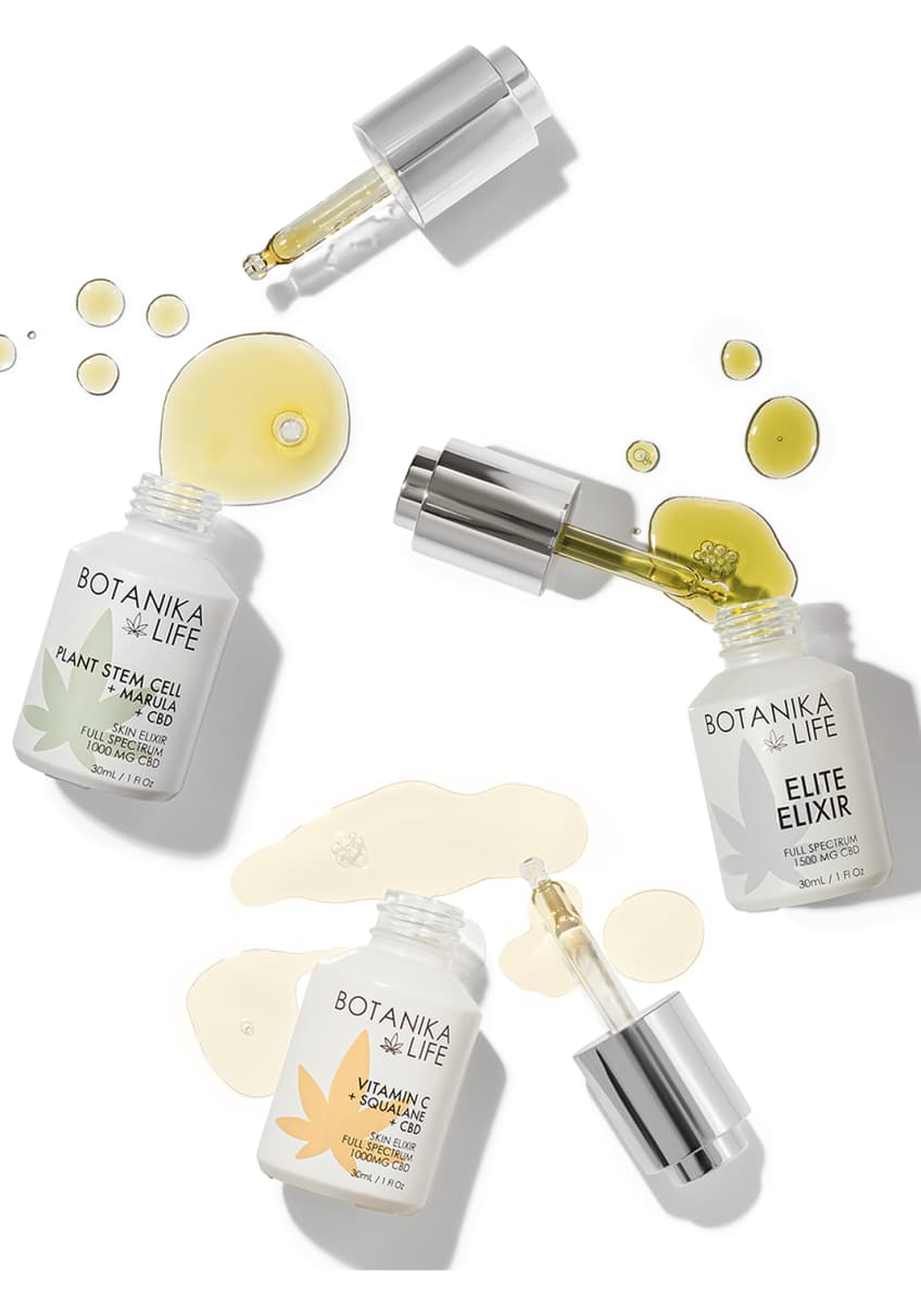 Botanika Life Skin Elixir Set + Crystal Face Roller - Bergdorf Goodman