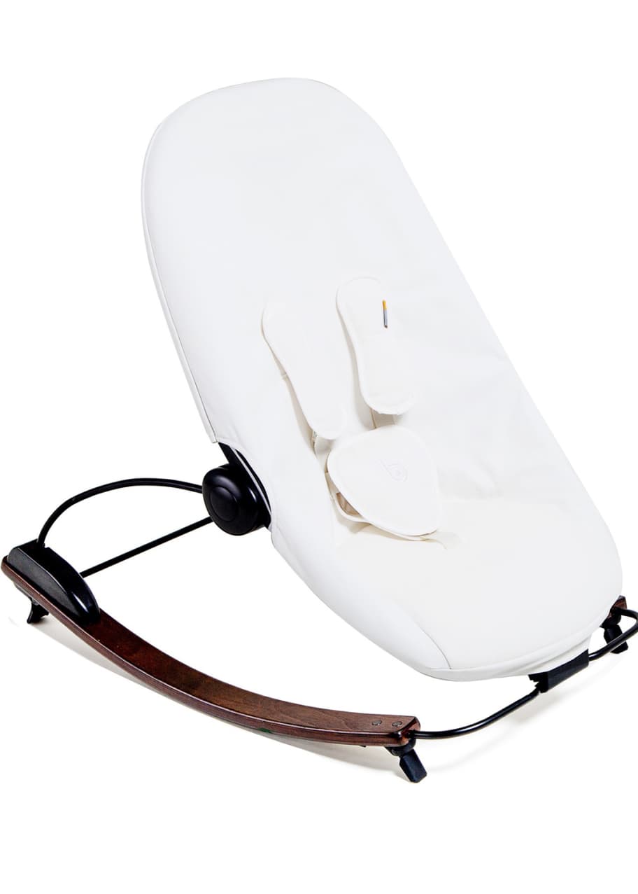 bloom coco go™ organic cotton baby lounger, gray - Bergdorf Goodman