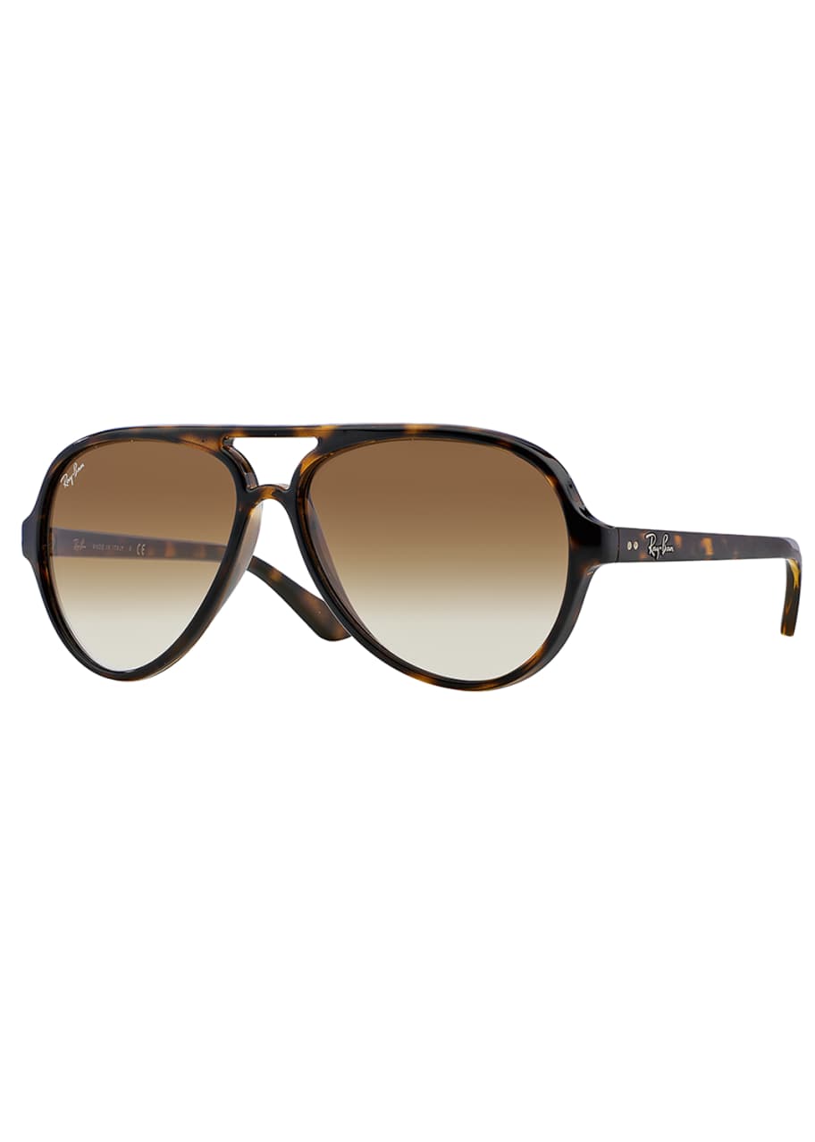 Ray-Ban Plastic Aviator Sunglasses, Tortoise - Bergdorf Goodman
