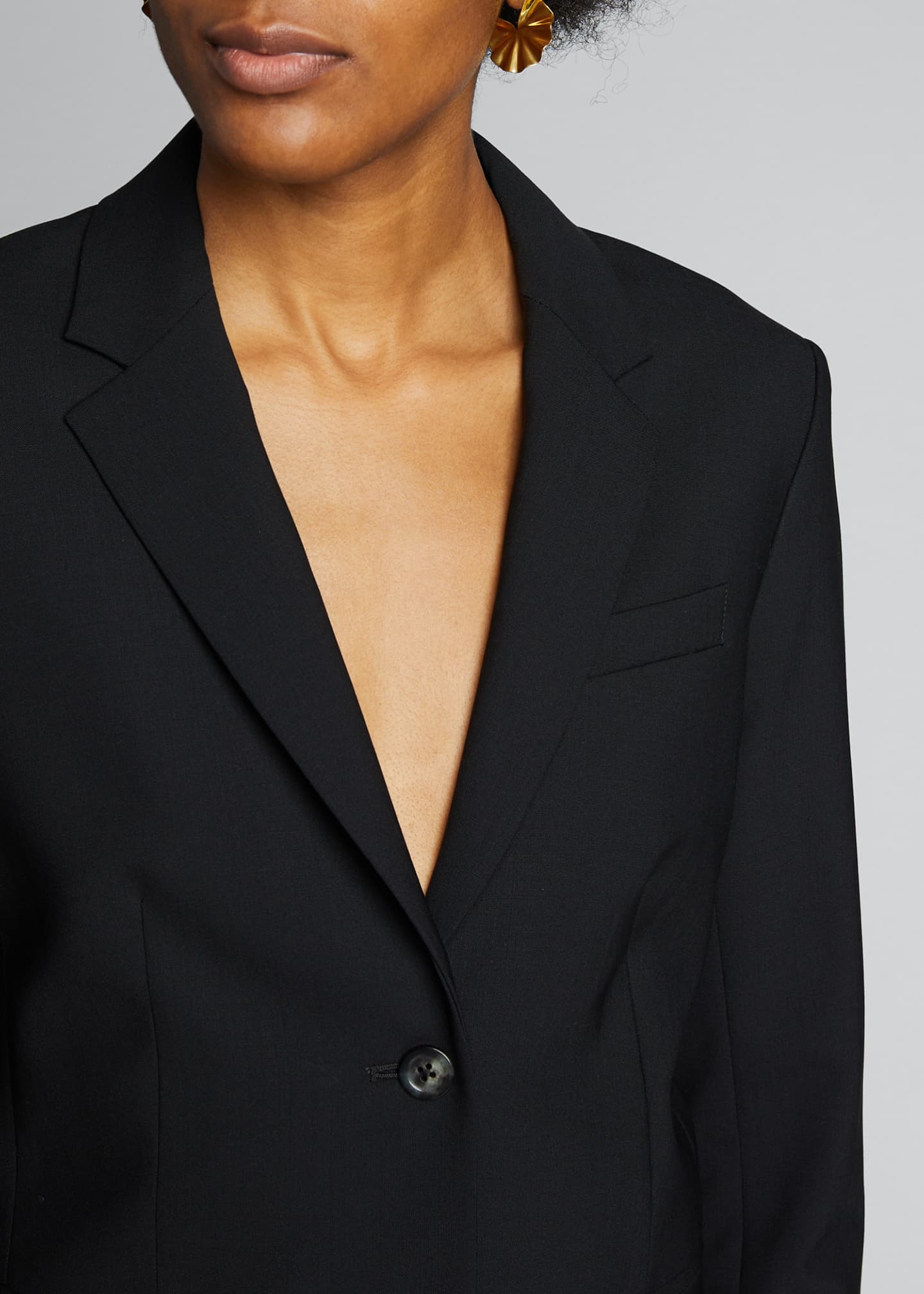 THE ROW New Schoolboy Two-Button Blazer - Bergdorf Goodman