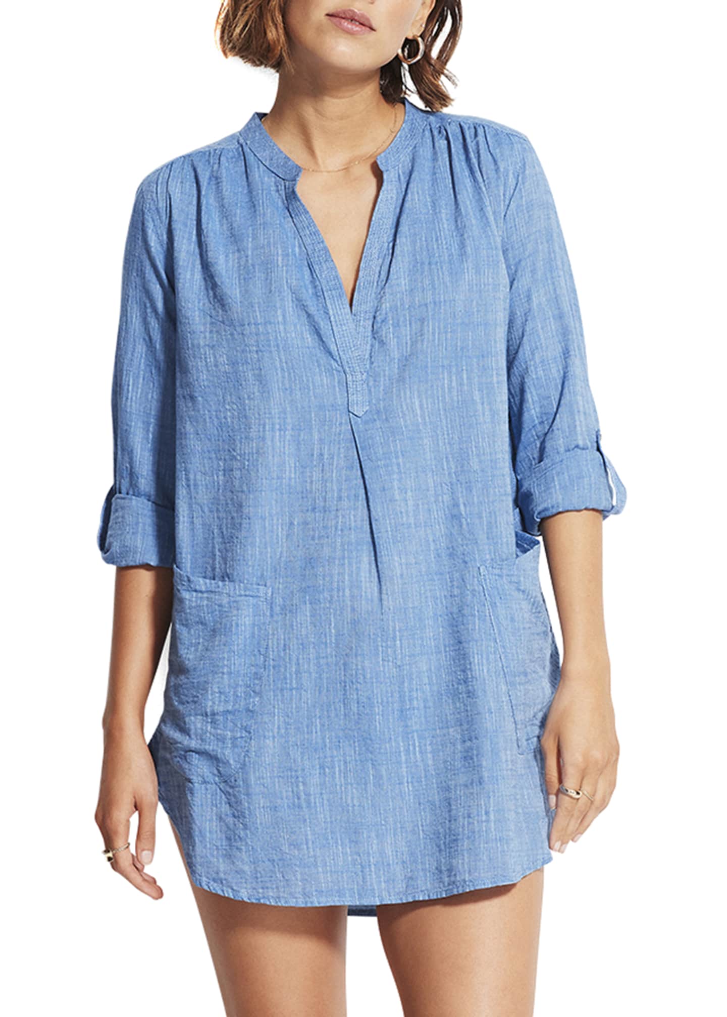 Seafolly Boyfriend Beach Shirt - Bergdorf Goodman