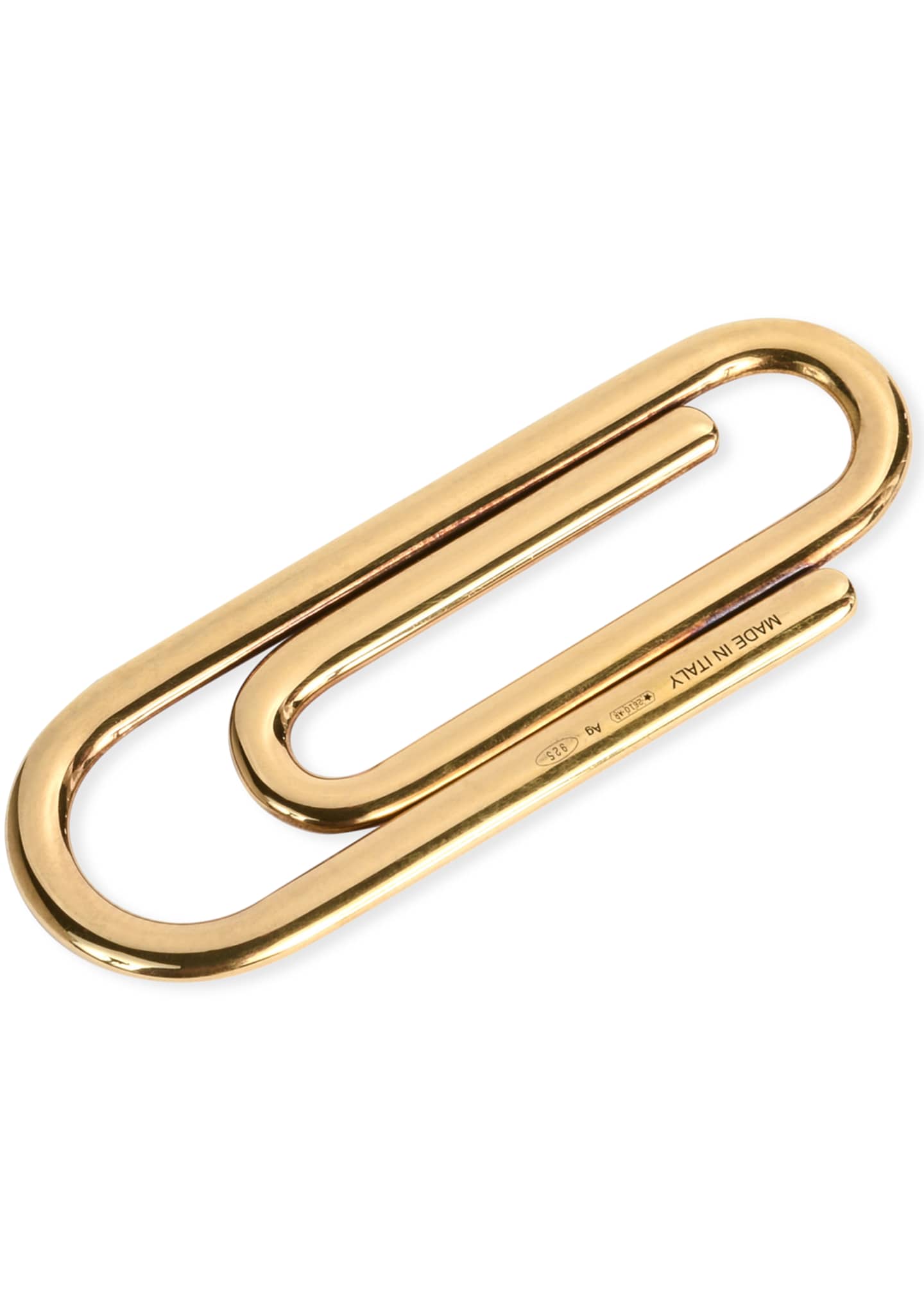 Prada Sterling Silver Money Paper Clip - Bergdorf Goodman