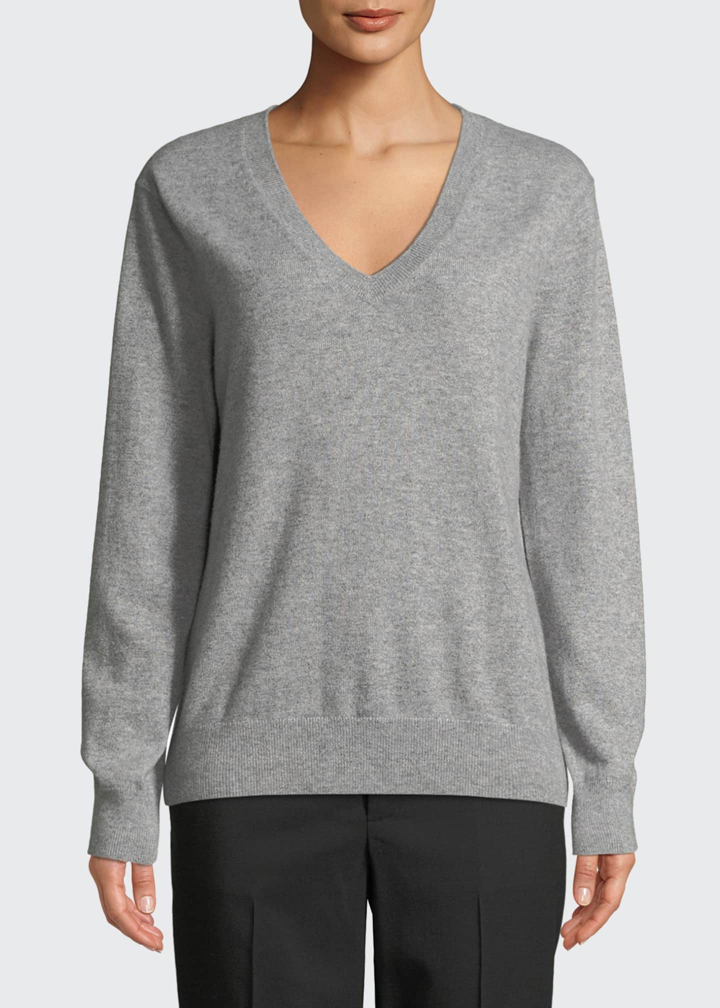 Vince Weekend V-Neck Cashmere Pullover Sweater - Bergdorf Goodman