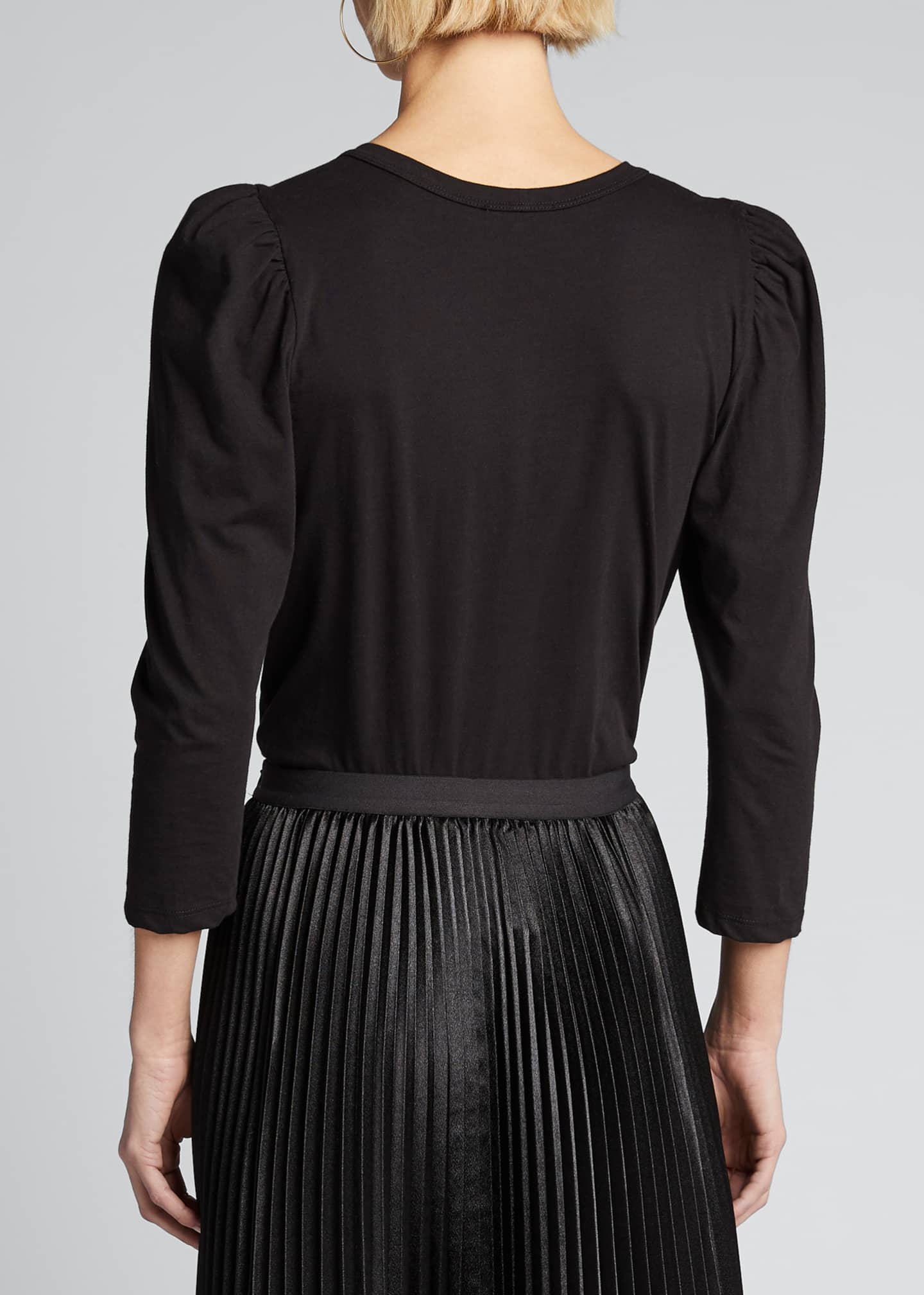 A.L.C. Karlie Puff-Sleeve Crewneck Tee - Bergdorf Goodman