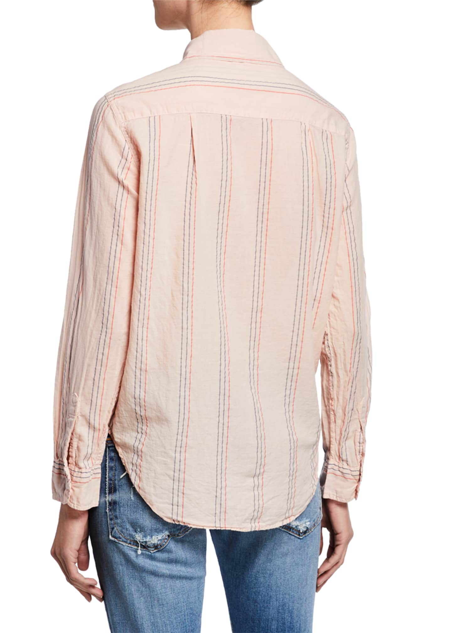 Sundry Basic Striped Button-Down Shirt - Bergdorf Goodman