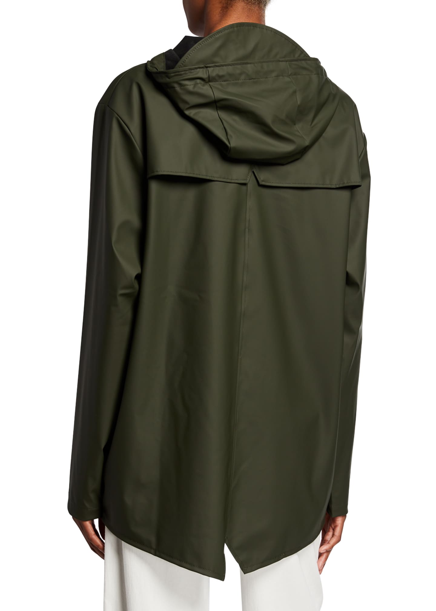 Rains Hooded Fishtail Raincoat - Bergdorf Goodman